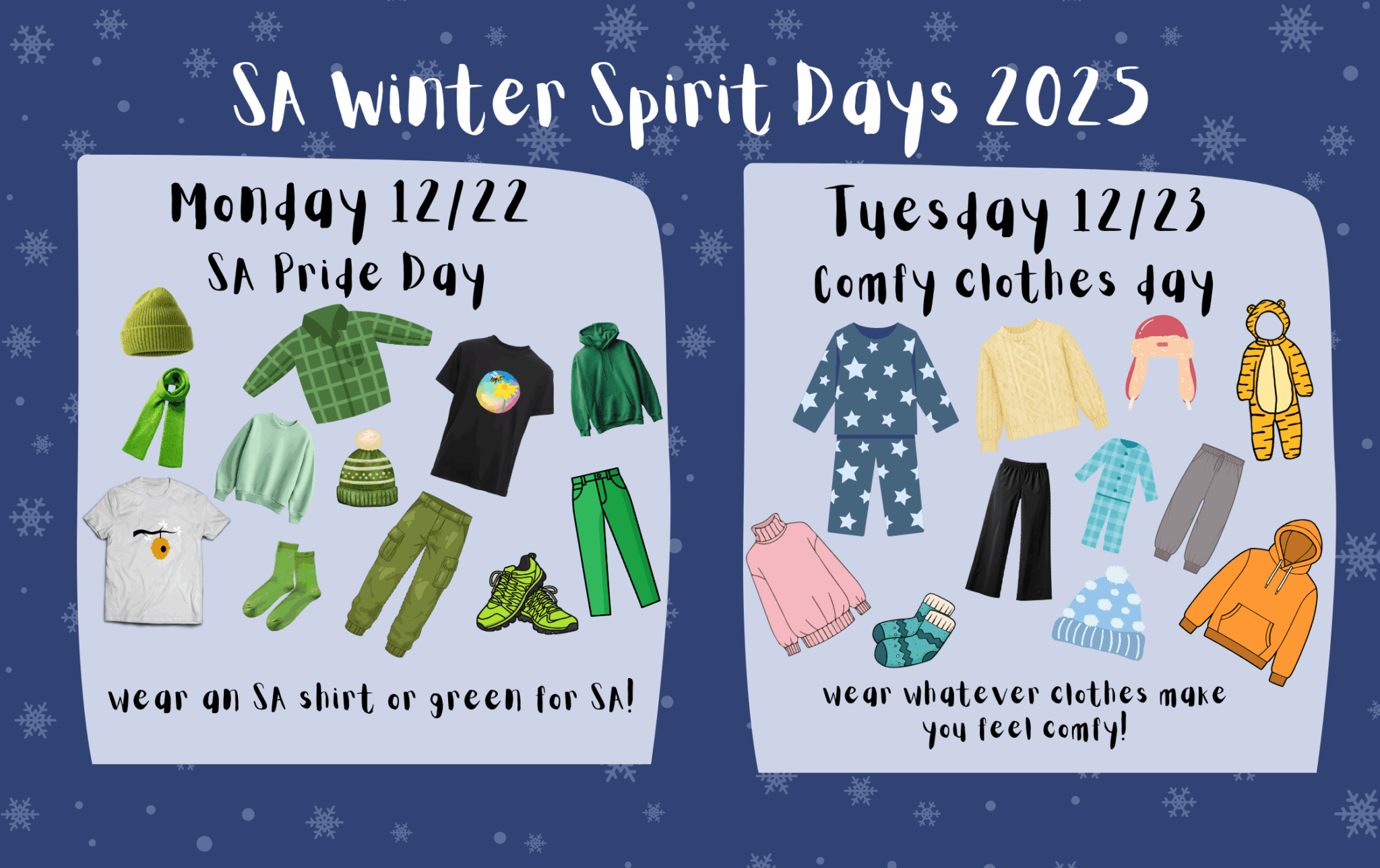 SA Winter Spirit Days!
